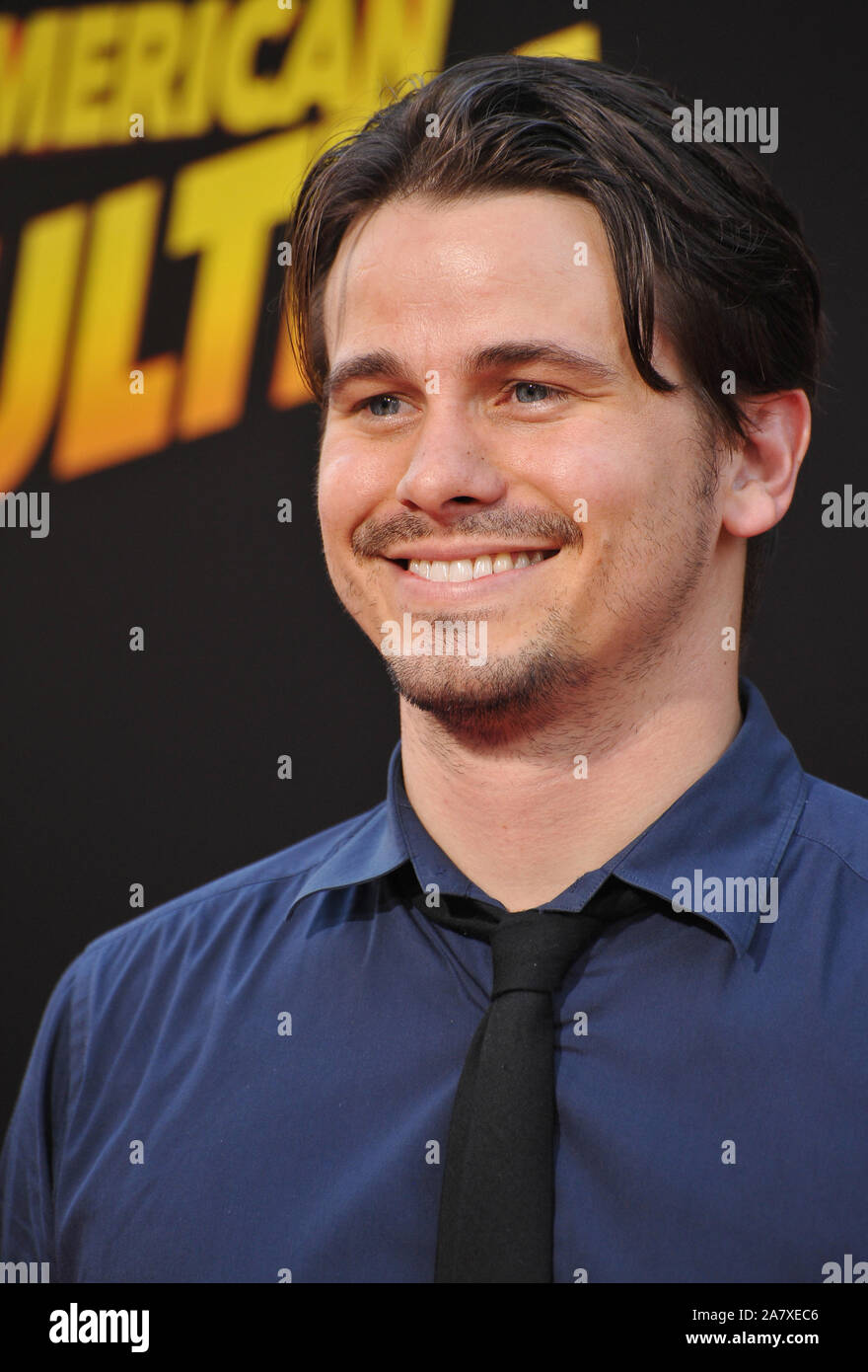 LOS ANGELES, CA - AUGUST 18, 2015: Jason Ritter at the world premiere ...