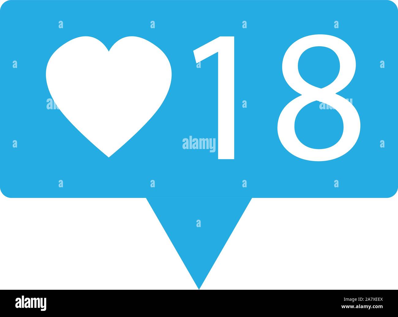 Like, follower icon. Like, follower signLike, follower icon on white ...