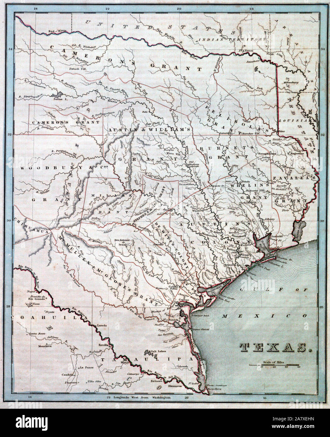 Maps Of Texas And San Jacinto In 1836