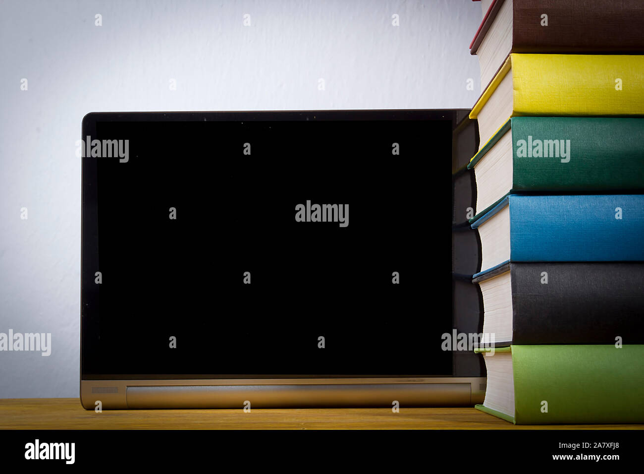 Binders stack nobody hi-res stock photography and images - Alamy