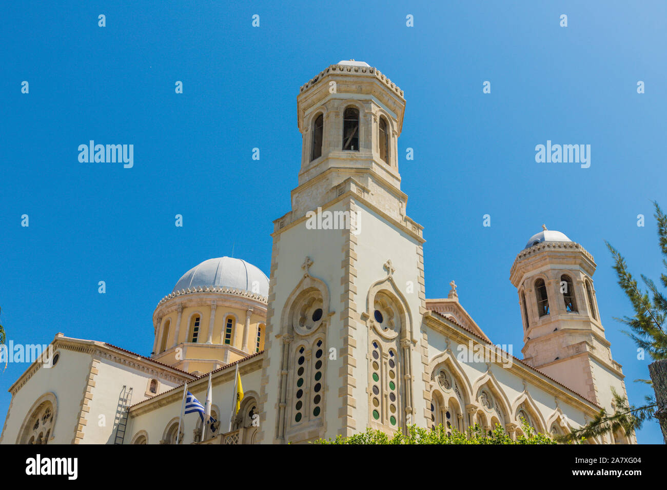 A typical view in Limassol in Cyprus Stock Photo - Alamy