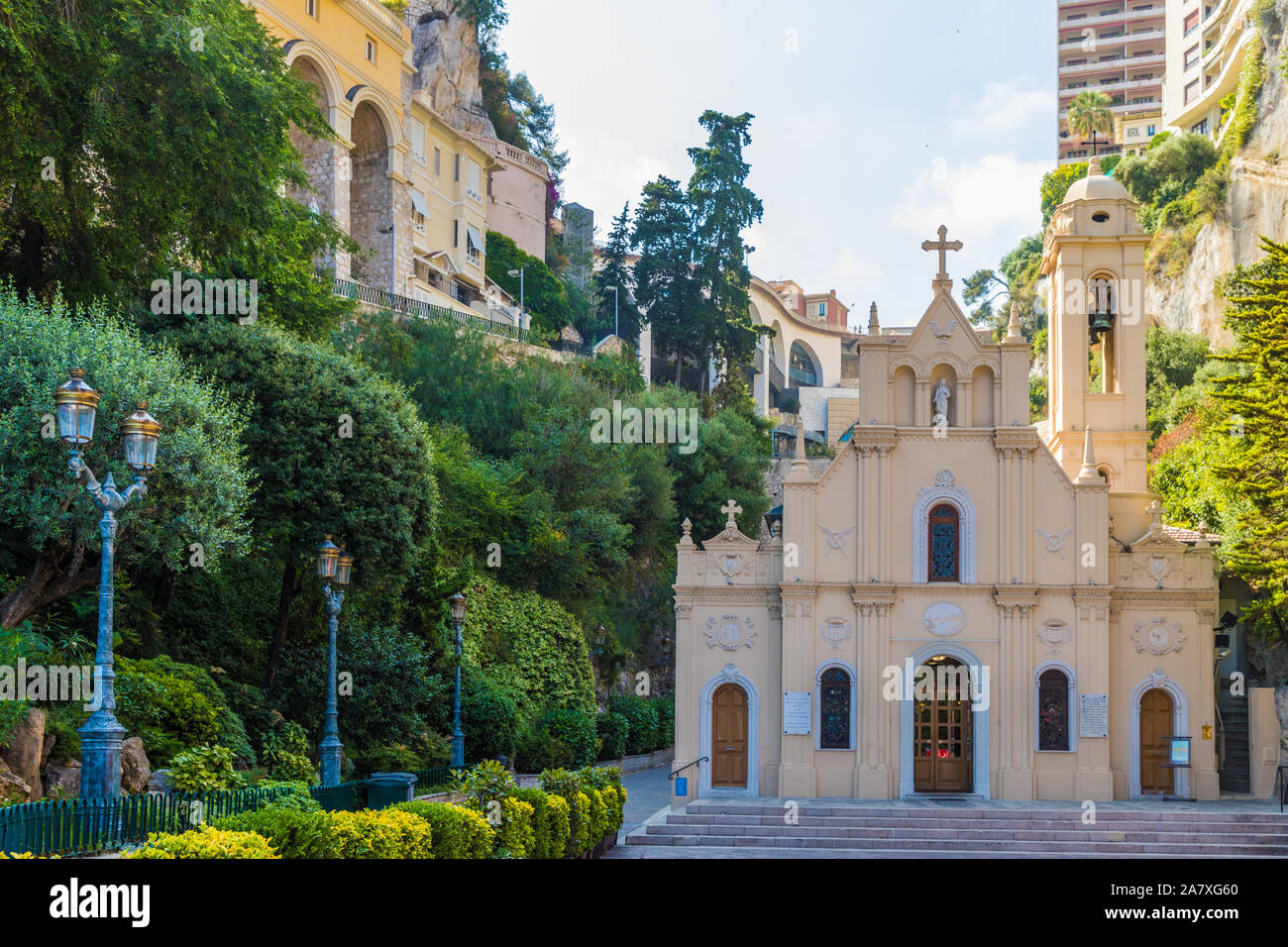 Chapel old town monaco hi-res stock photography and images - Alamy