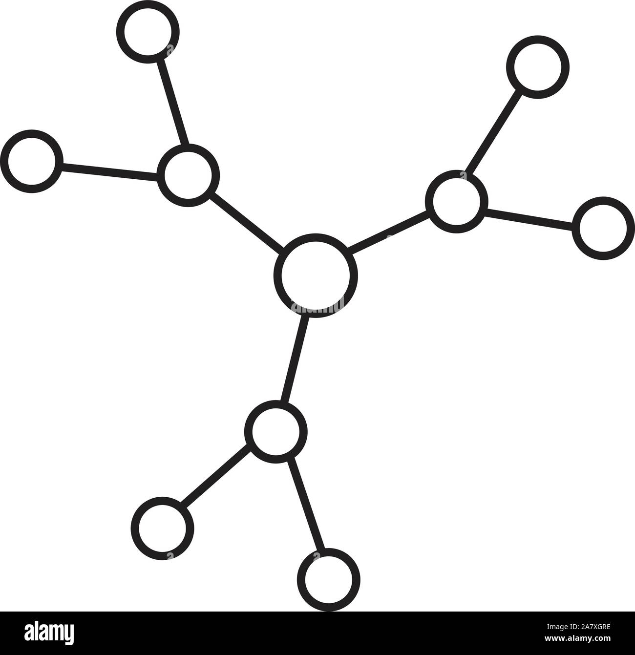 project connect icon on white background. flat style. project connect ...