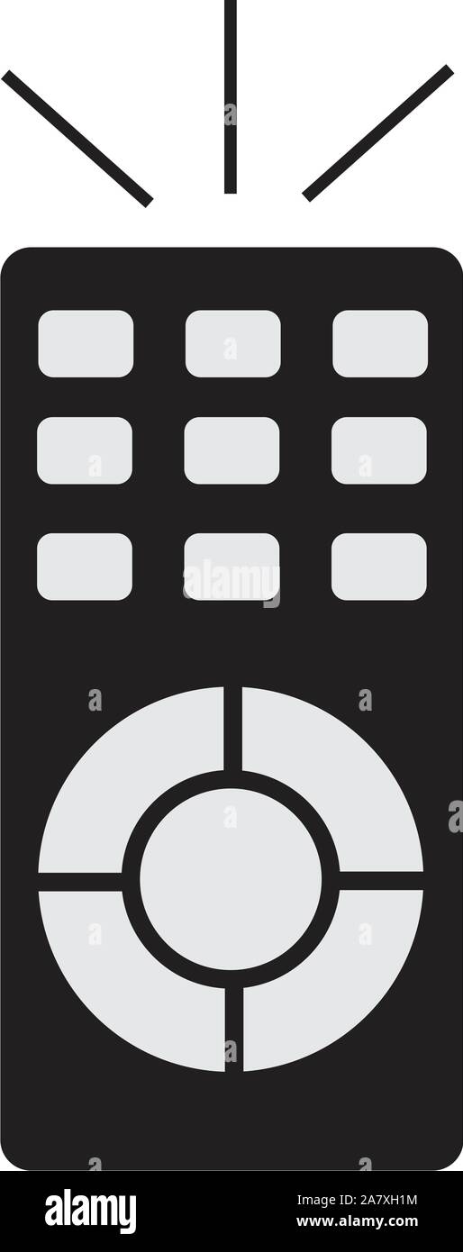 remote icon on white background. flat style. remote icon for your web ...