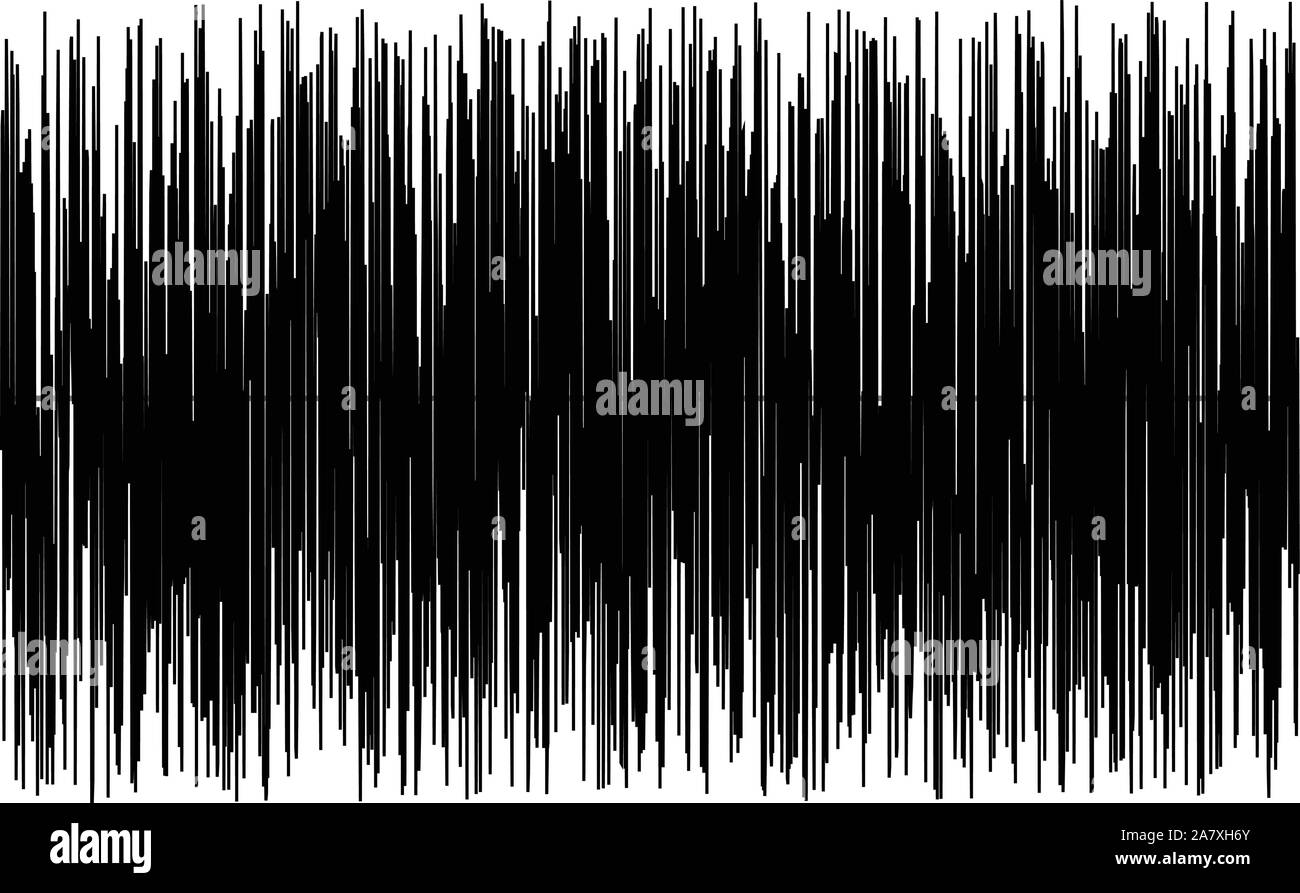 sound wave on white background. flat style. sound wave icon for your ...