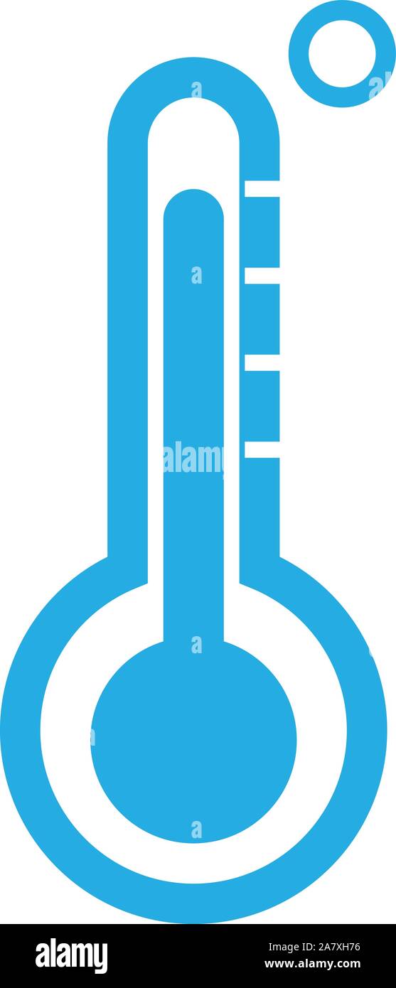 thermometer icon on white background. flat style.thermometer icon for ...