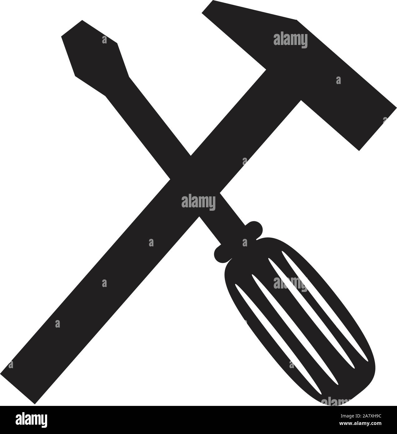 tools icon on white background. flat style. tools icon for your web ...