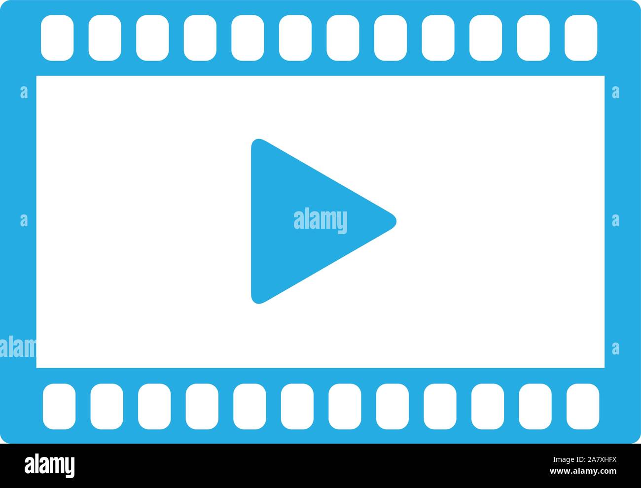 video icon on white background. flat style. video icon for your web ...