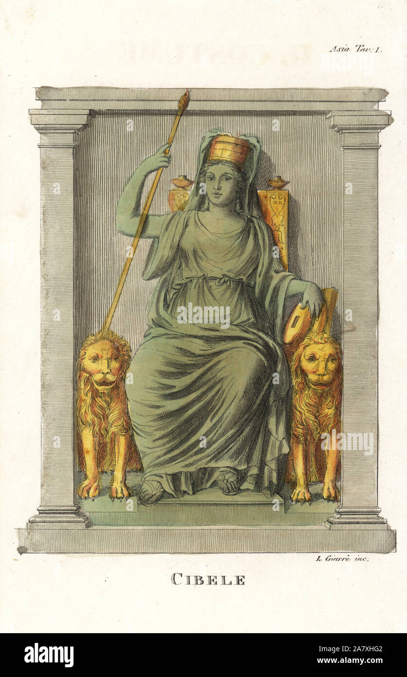 Cybele goddess hi-res stock photography and images - Alamy