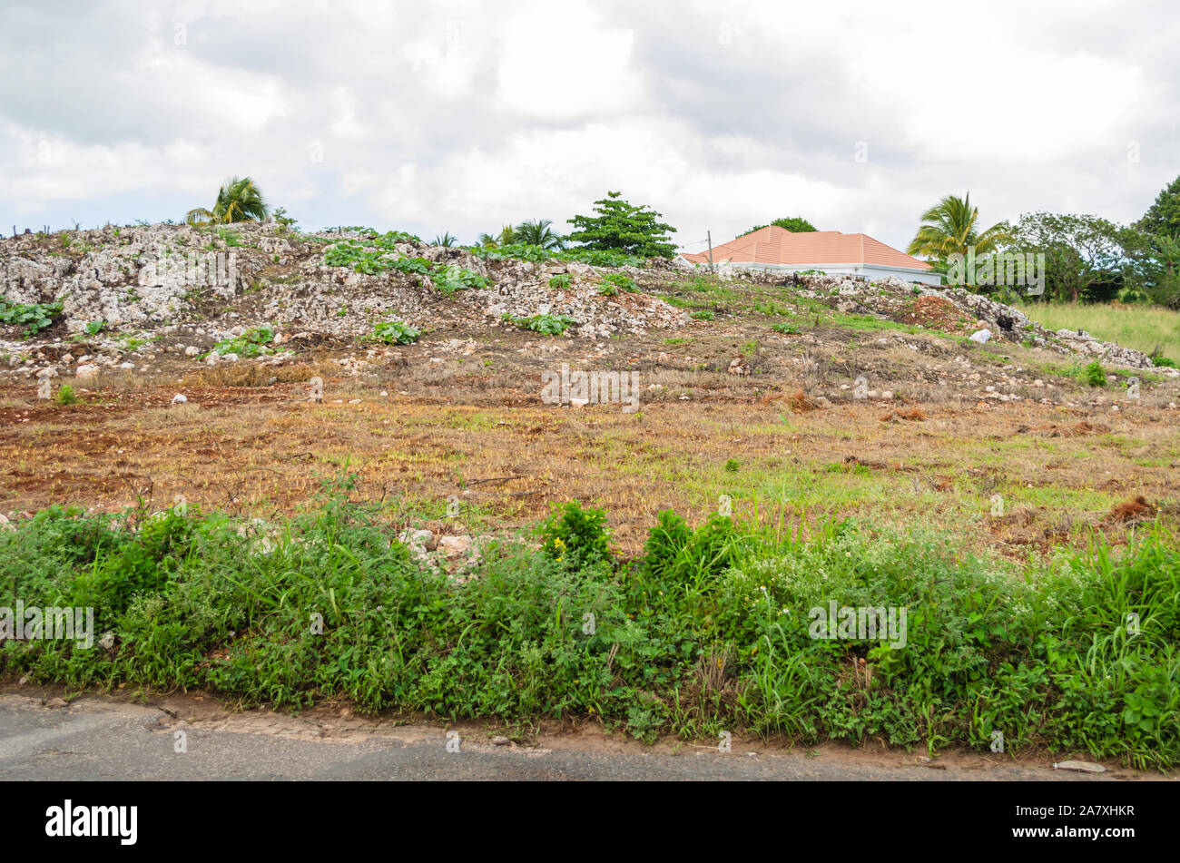 Road street roadside slope hi-res stock photography and images - Alamy