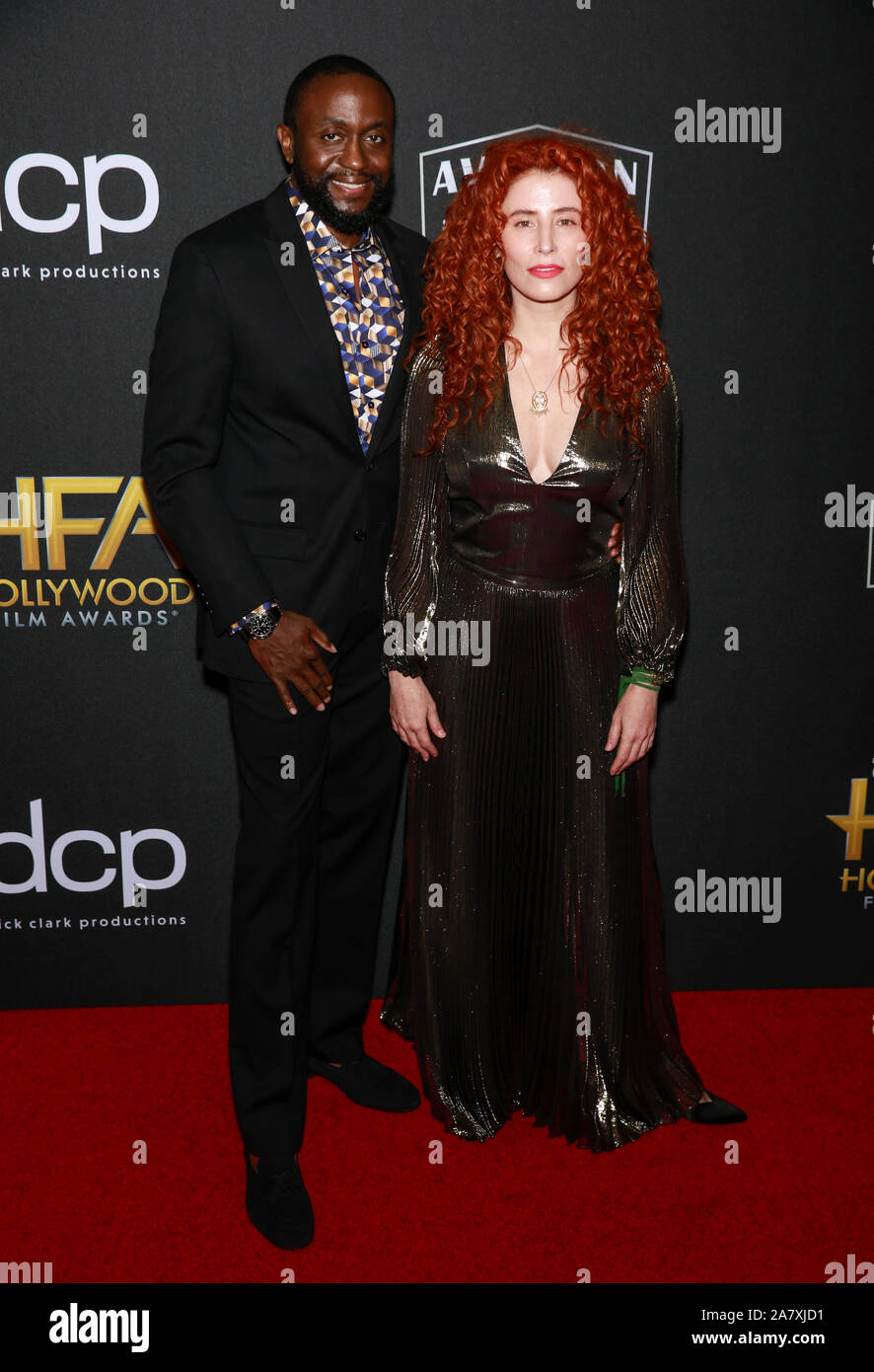 Beverly Hills, California - Nov 03, 2019: Byron Bowers and Alma Har'el ...
