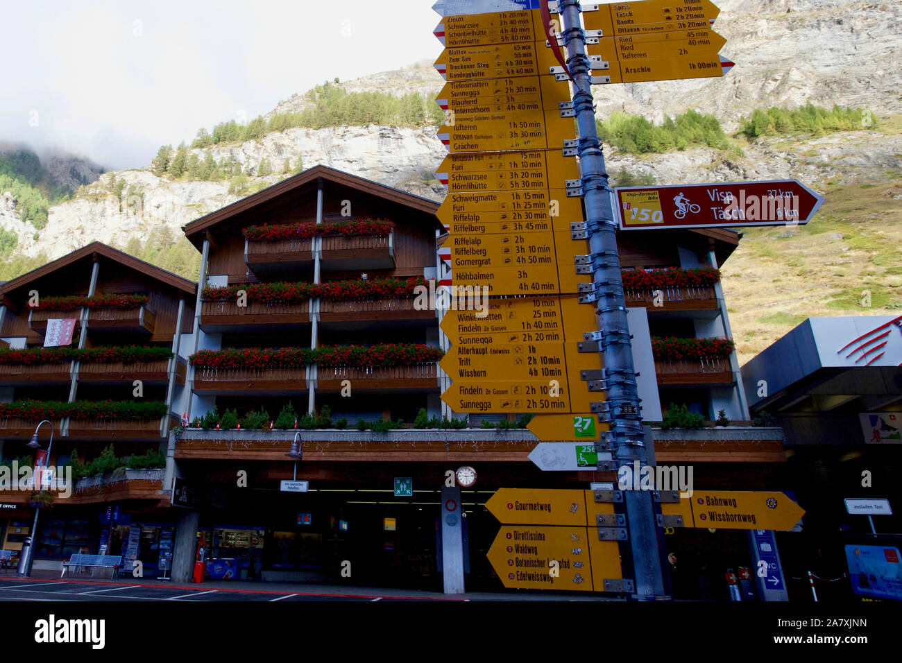 Zermatt, Visp,Valais, Switzerland Stock Photo - Alamy