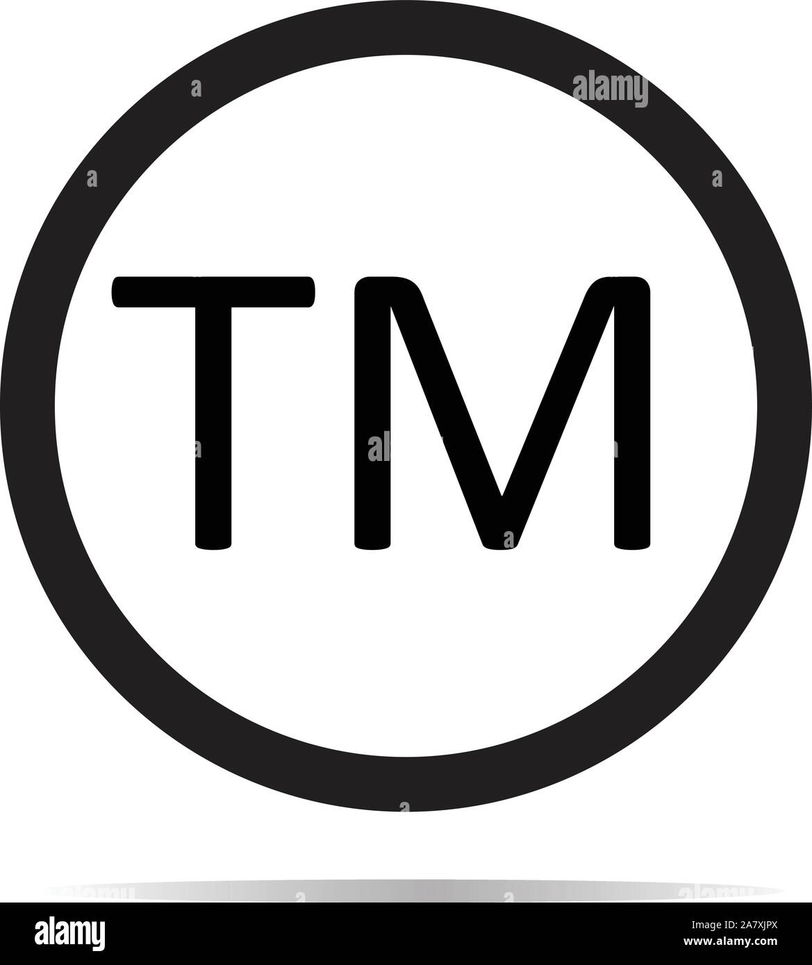 Trade mark sign. Trade mark icon on white background Stock Vector Image ...