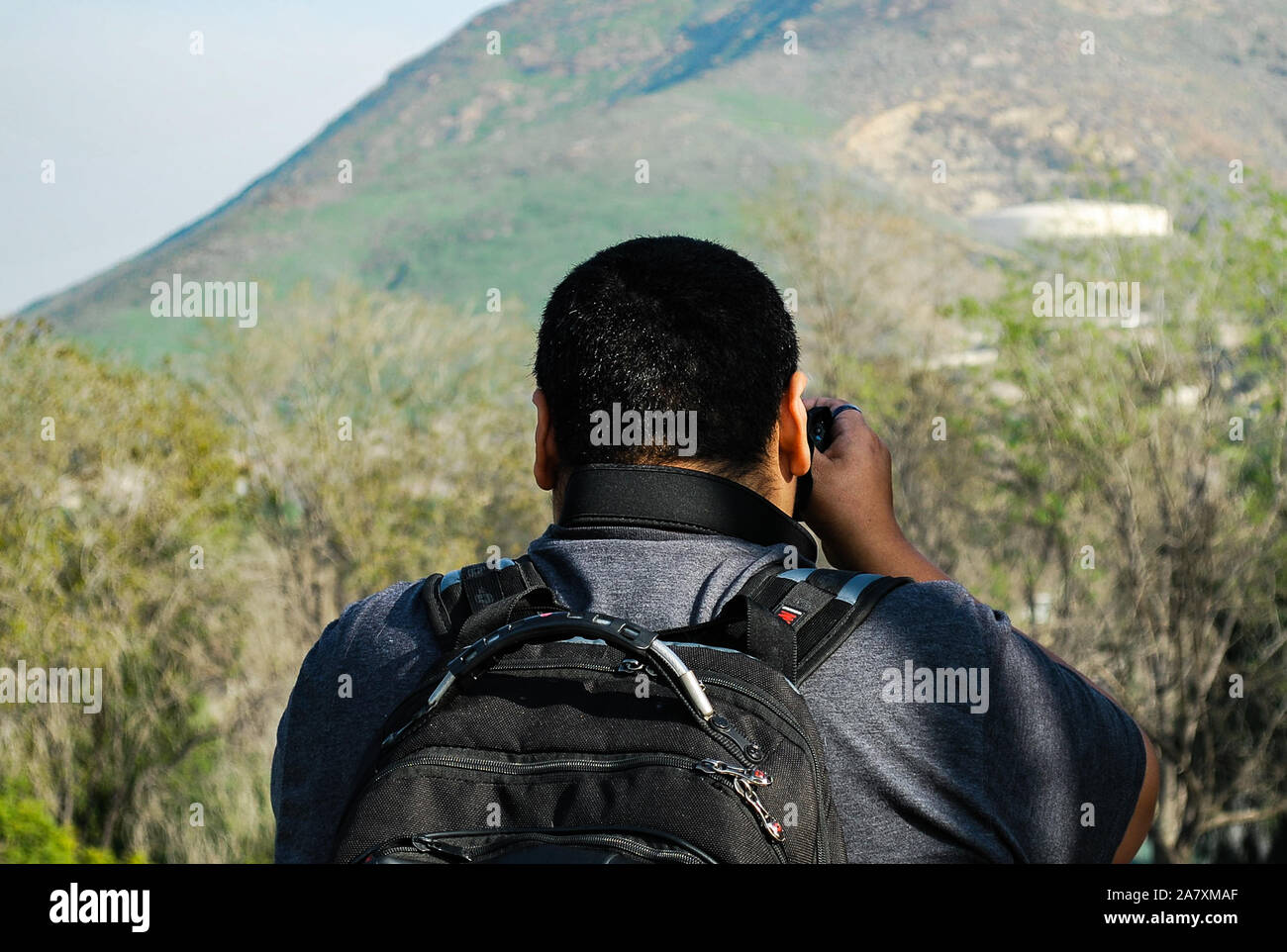 A photographer in his element Stock Photo - Alamy