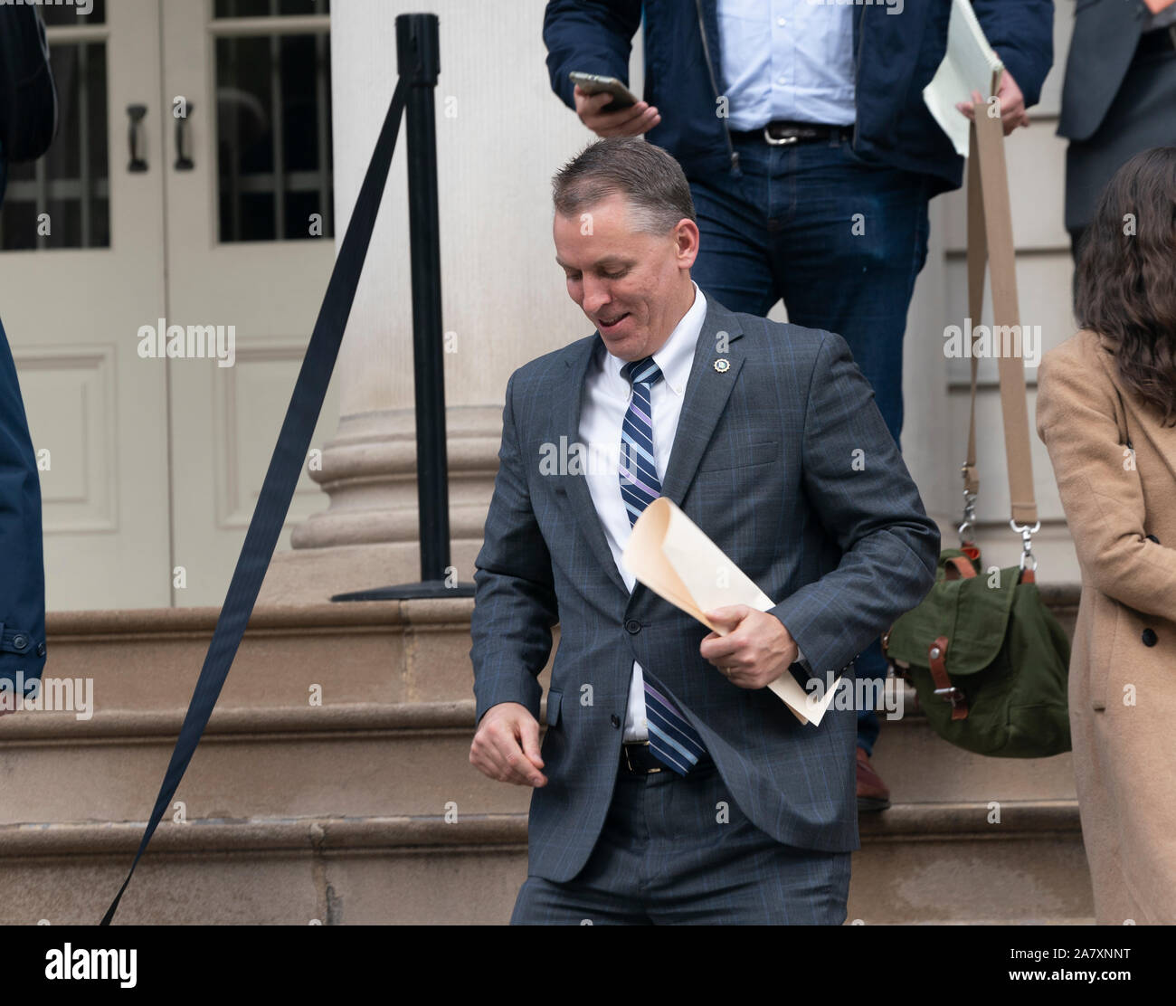 New York, NY - November 4, 2019: Newly appointed Police Commissioner ...