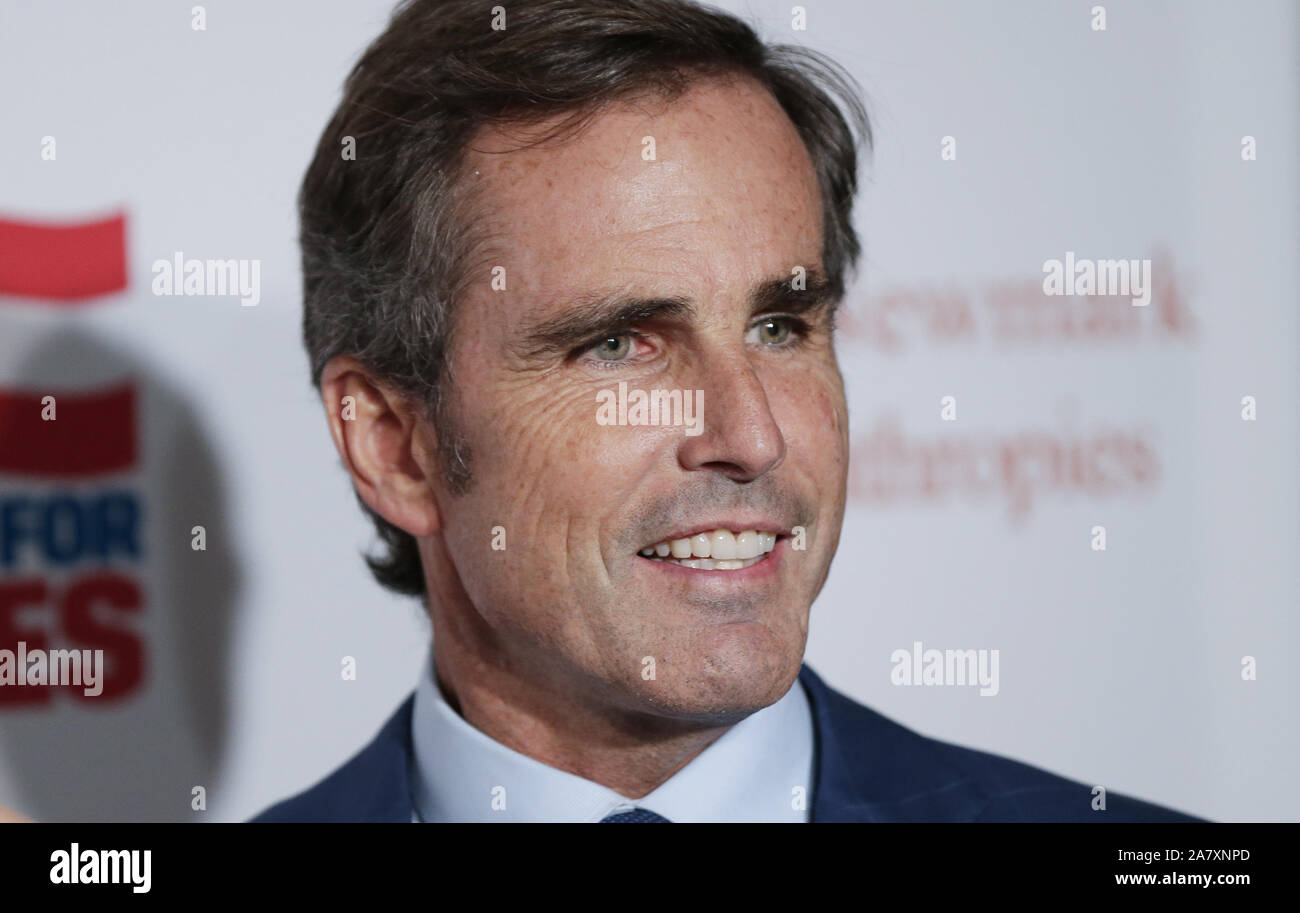 New York, United States. 04th Nov, 2019. Bob Woodruff arrives on the ...
