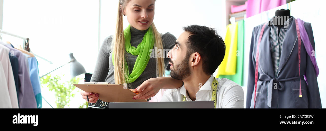 Dressmaking Sketch Drawing Concept Fashion Work Stock Photo - Alamy