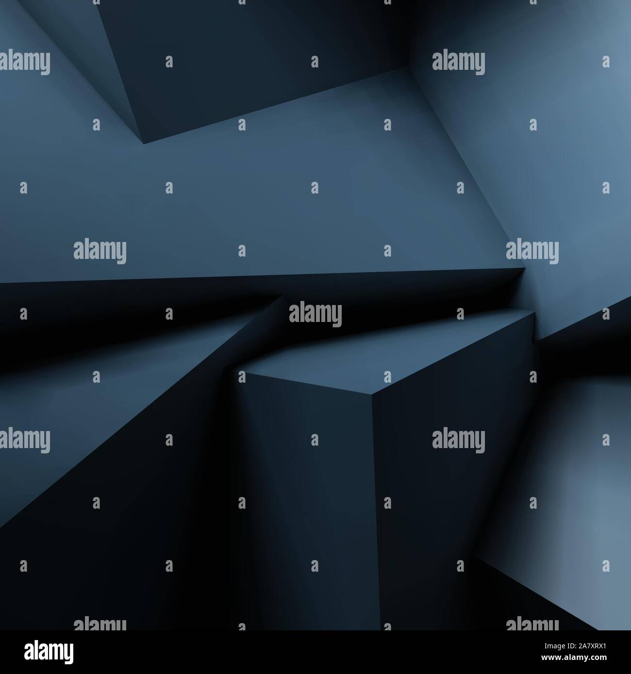 Abstract geometric background with overlapping cubes Stock Vector Image ...