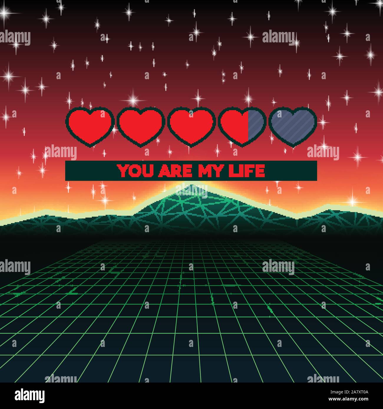 Retro game loading bar hi-res stock photography and images - Alamy