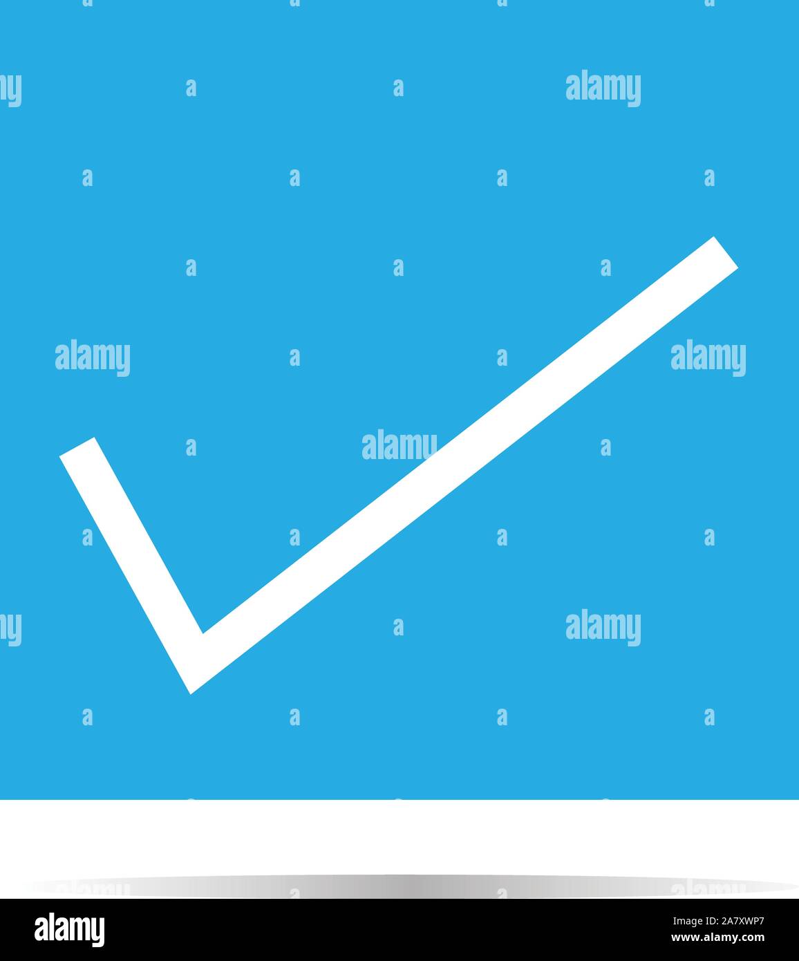 check mark icon on white background. check mark sign. flat style. check ...