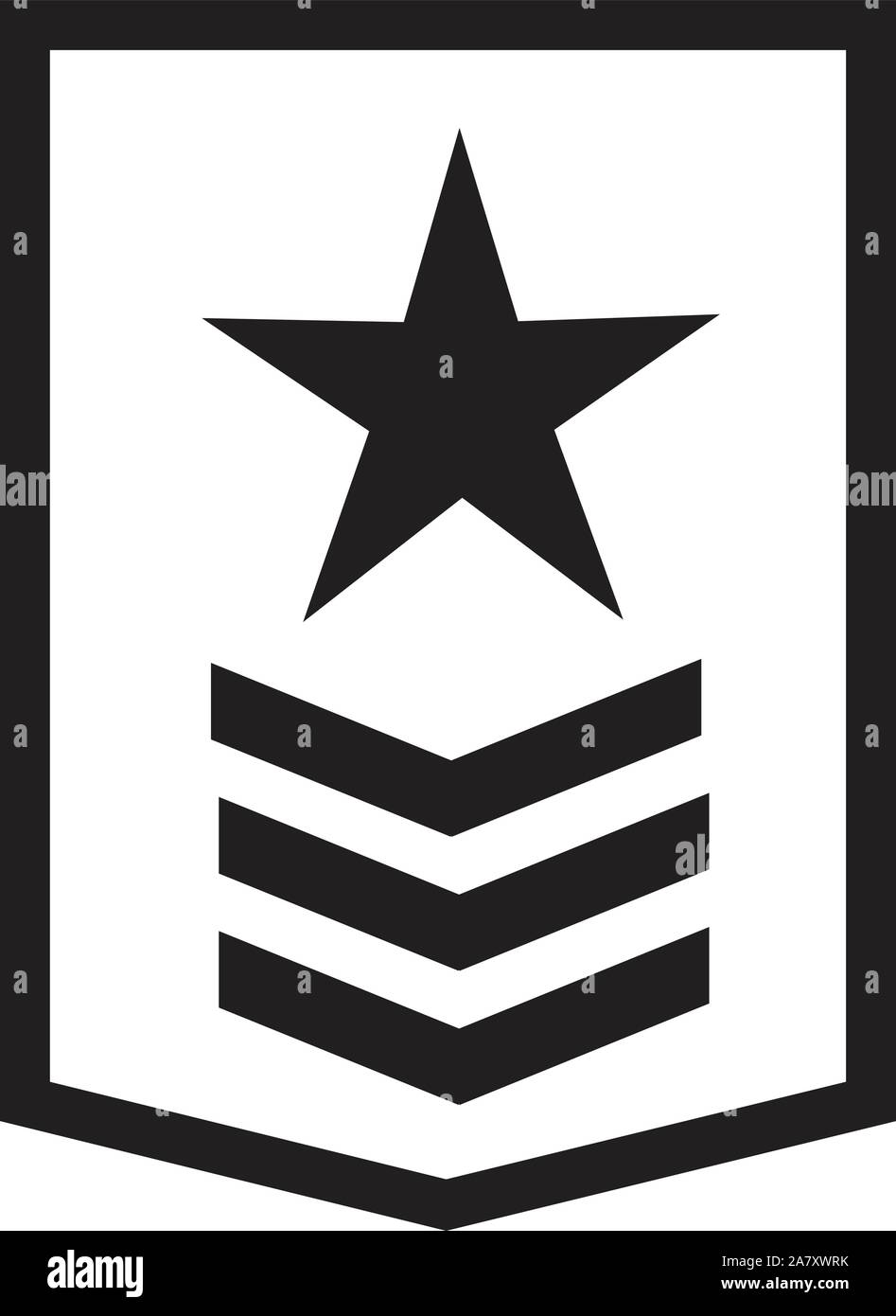 rank icon on white background. rank sign. flat style. rank icon for ...