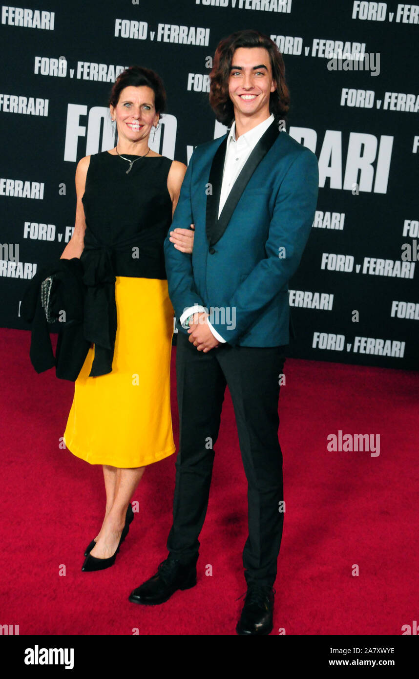 Hollywood, California, USA 4th November 2019 Actor Larsen Deane and his ...