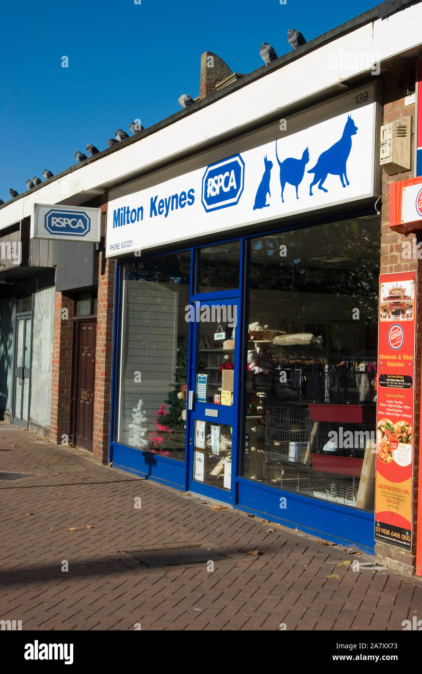 RSPCA Shop, Bletchley Stock Photo - Alamy
