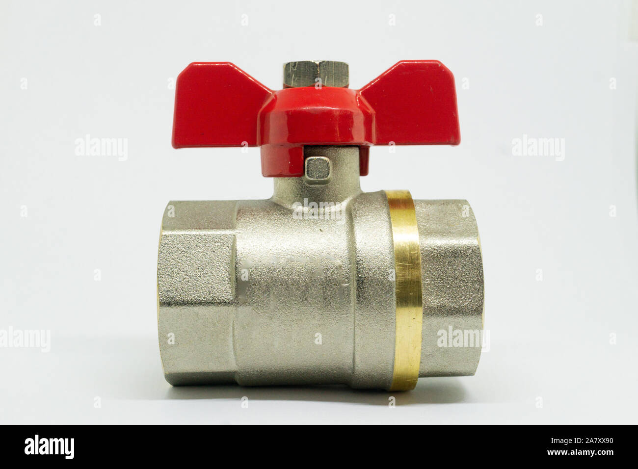 Plumbing ball valve, Fitting for water supply system in house, tools ...