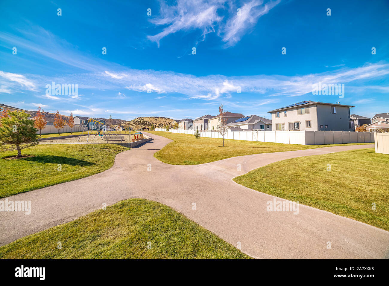 Paved Walkways High Resolution Stock Photography and Images - Alamy