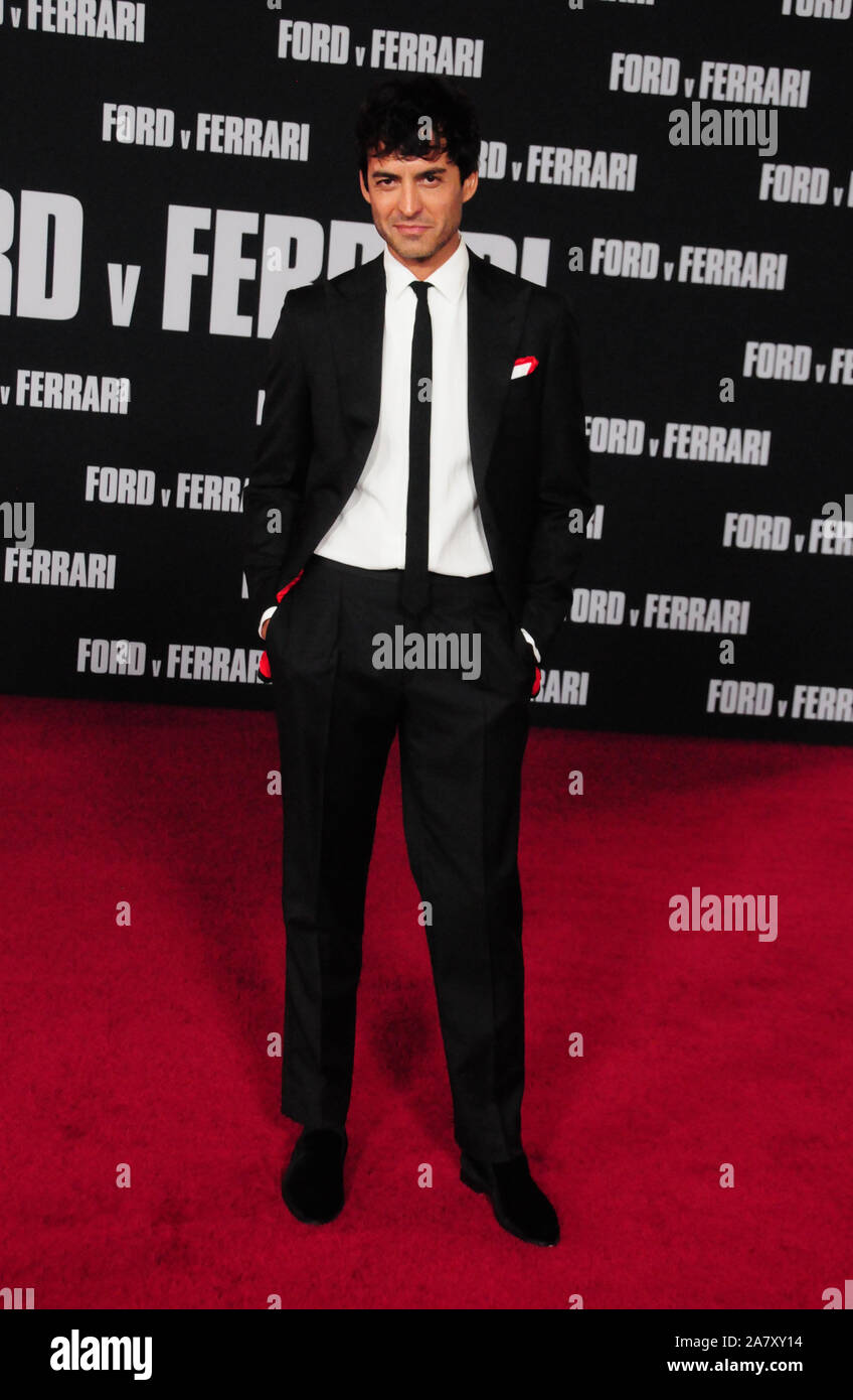 Hollywood, California, USA 4th November 2019 Actor Francesco Bauco ...