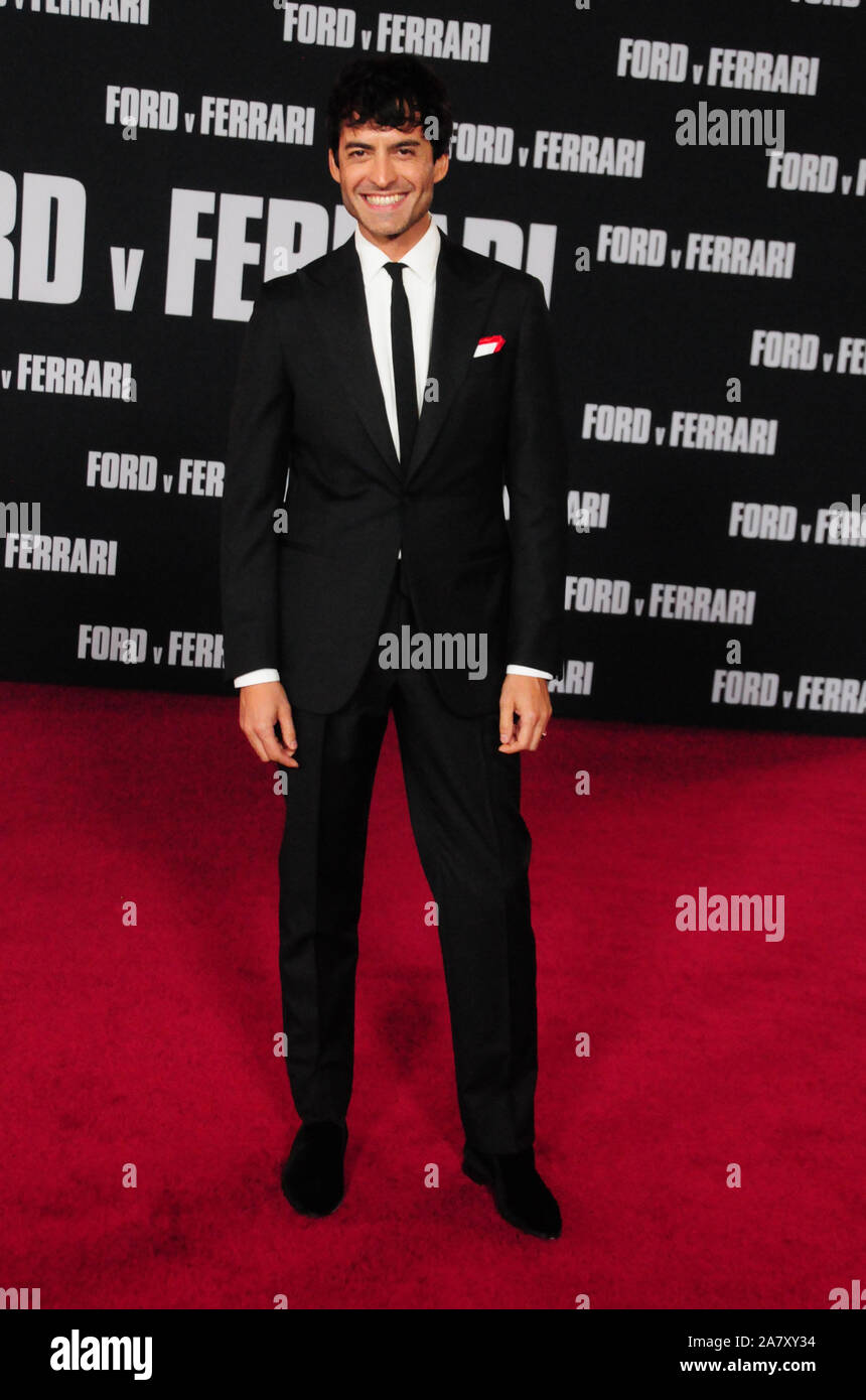 Hollywood, California, USA 4th November 2019 Actor Francesco Bauco ...