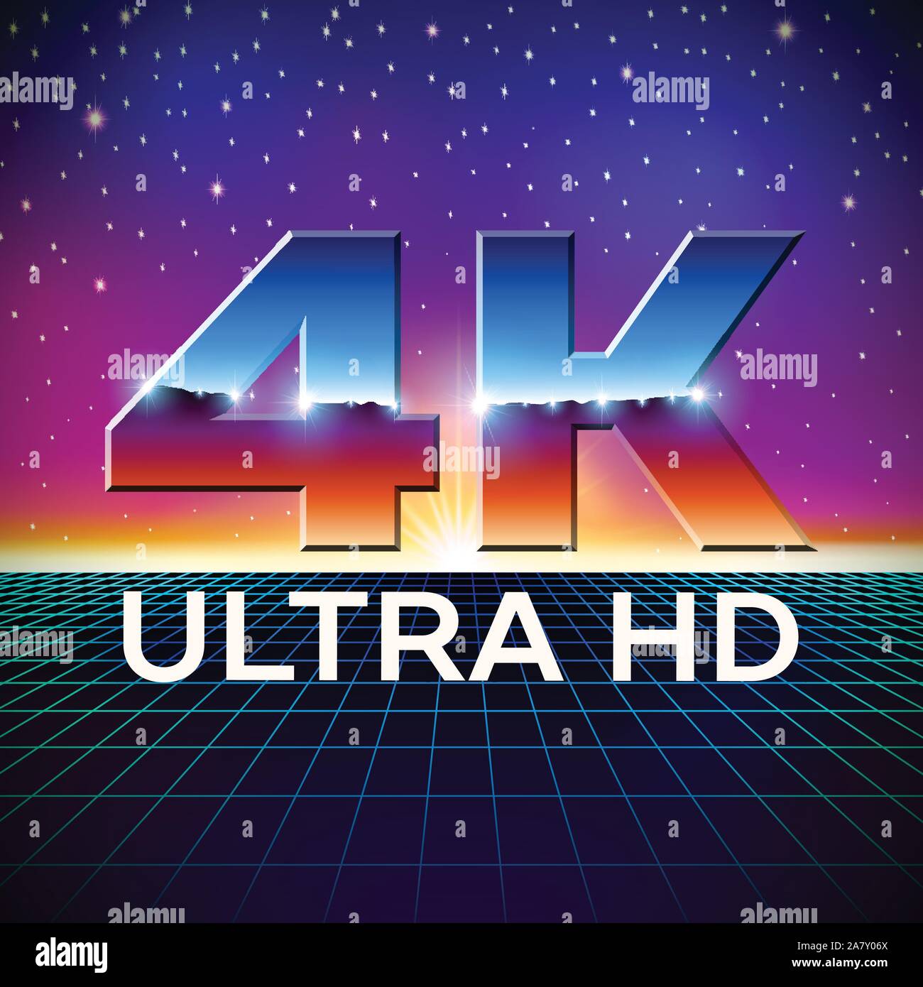 4k logo Stock Vector Images - Alamy