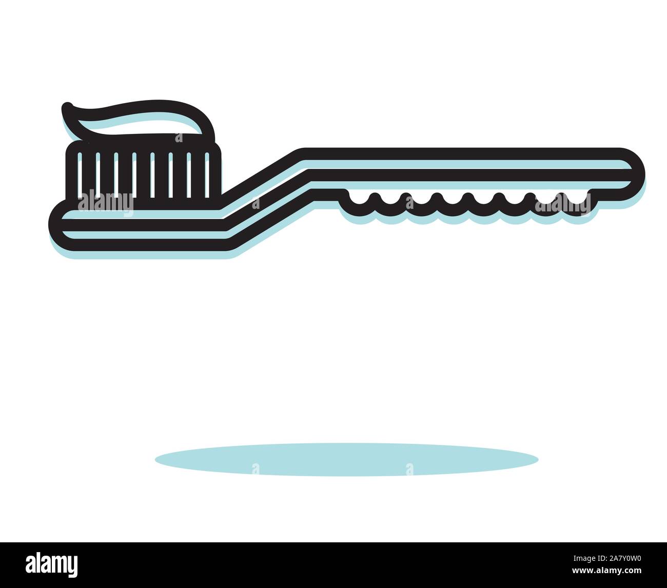 Toothpaste cut out Stock Vector Images - Alamy