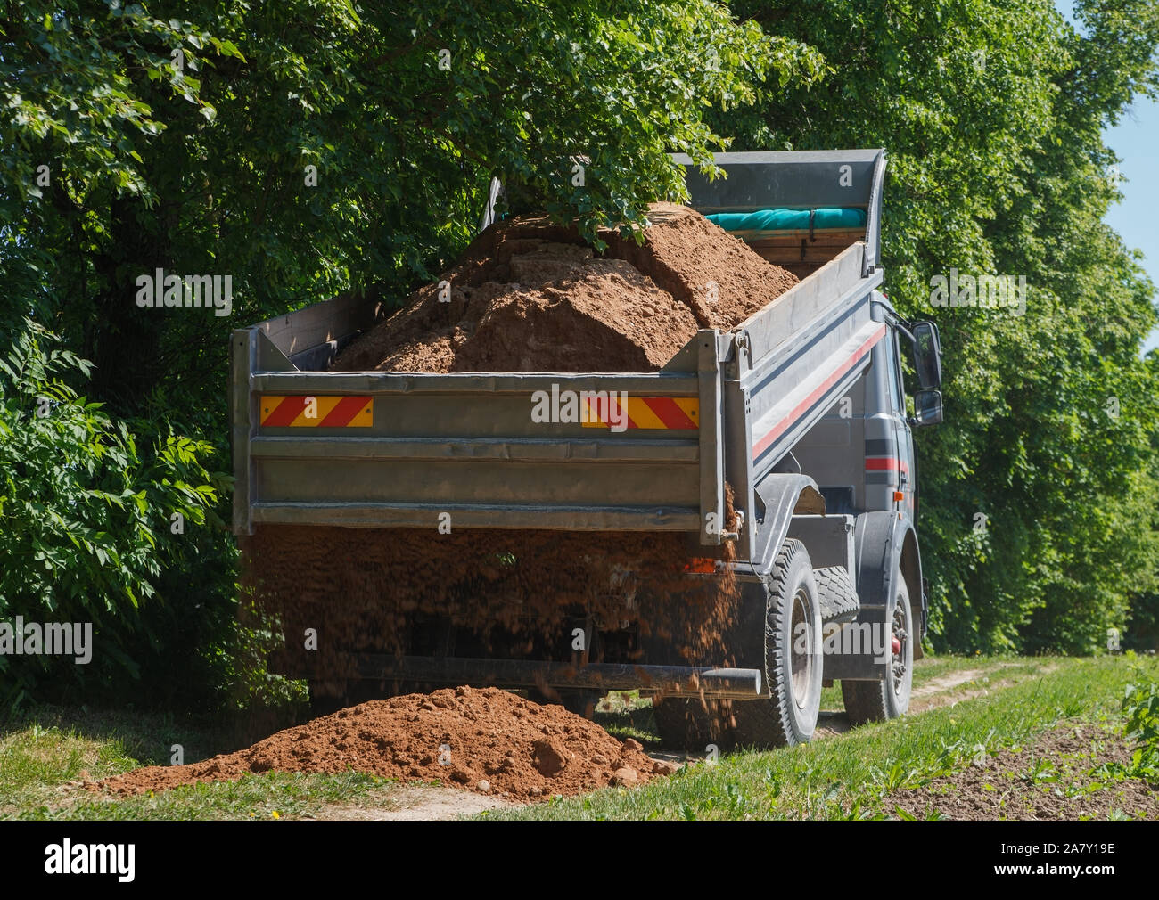 Soil road reconstruction heavy hi-res stock photography and images - Alamy