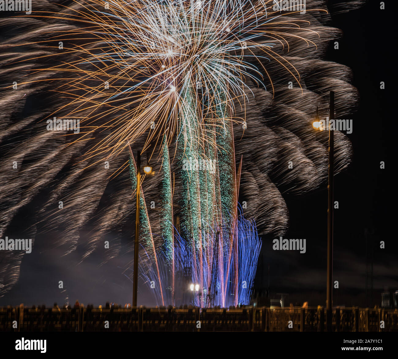 Firecrackers on celebration Stock Photo - Alamy