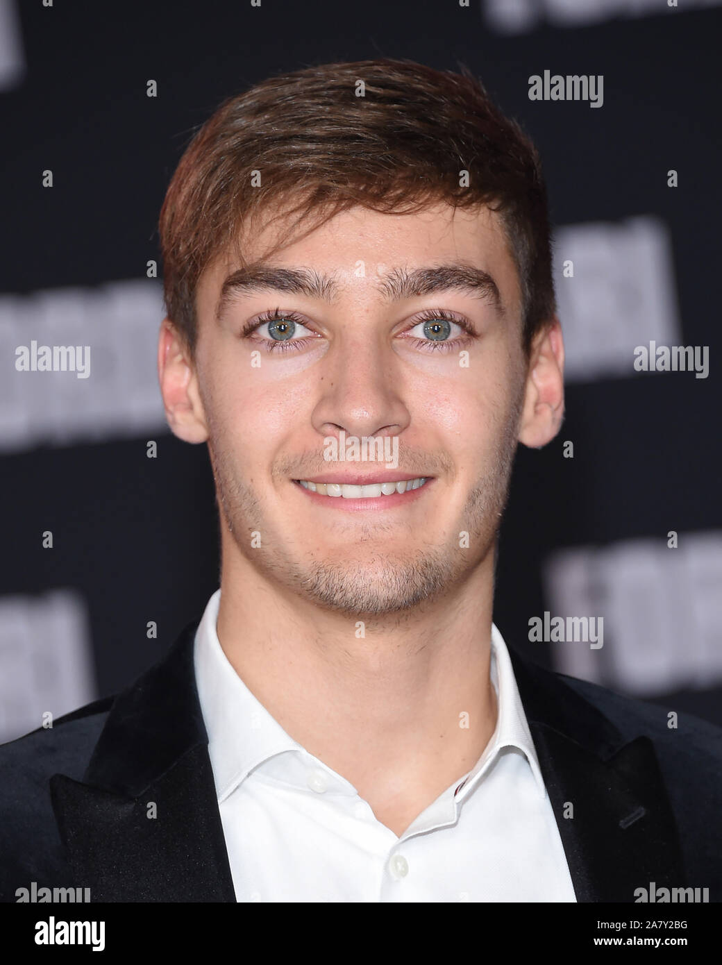 November 4, 2019, Hollywood, California, USA: George Russell arrives ...