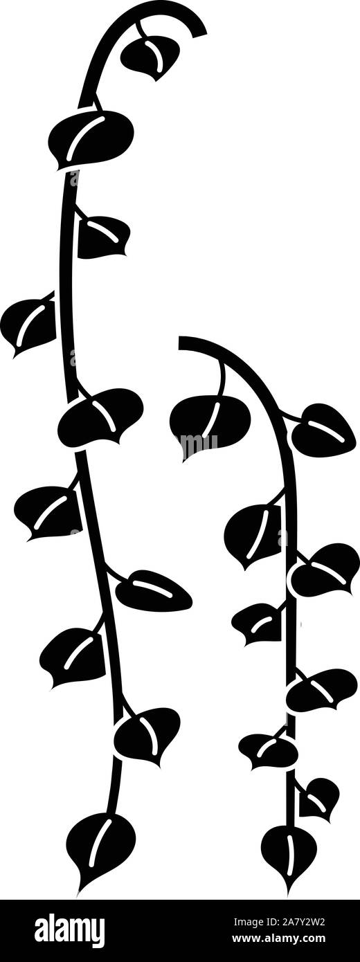 Long leaf plant icon, simple style Stock Vector Image & Art - Alamy