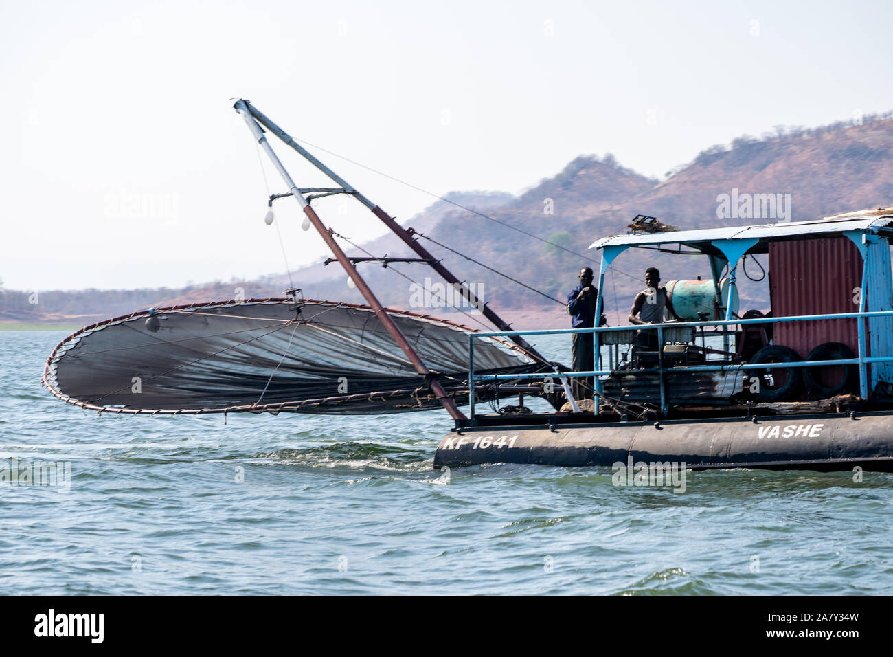 Zimbabwe kariba fishing hi-res stock photography and images - Alamy
