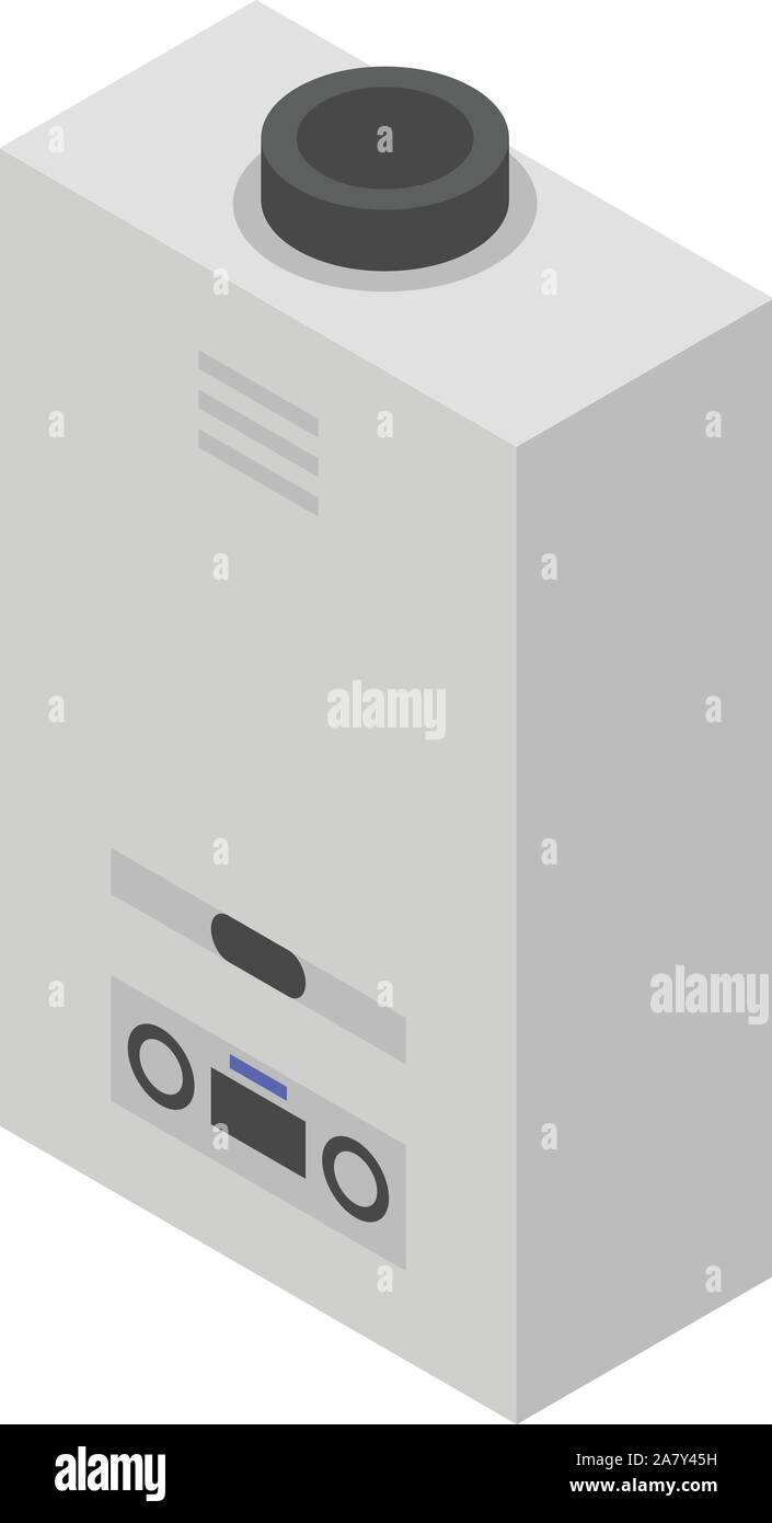 Modern boiler icon, isometric style Stock Vector Image & Art - Alamy