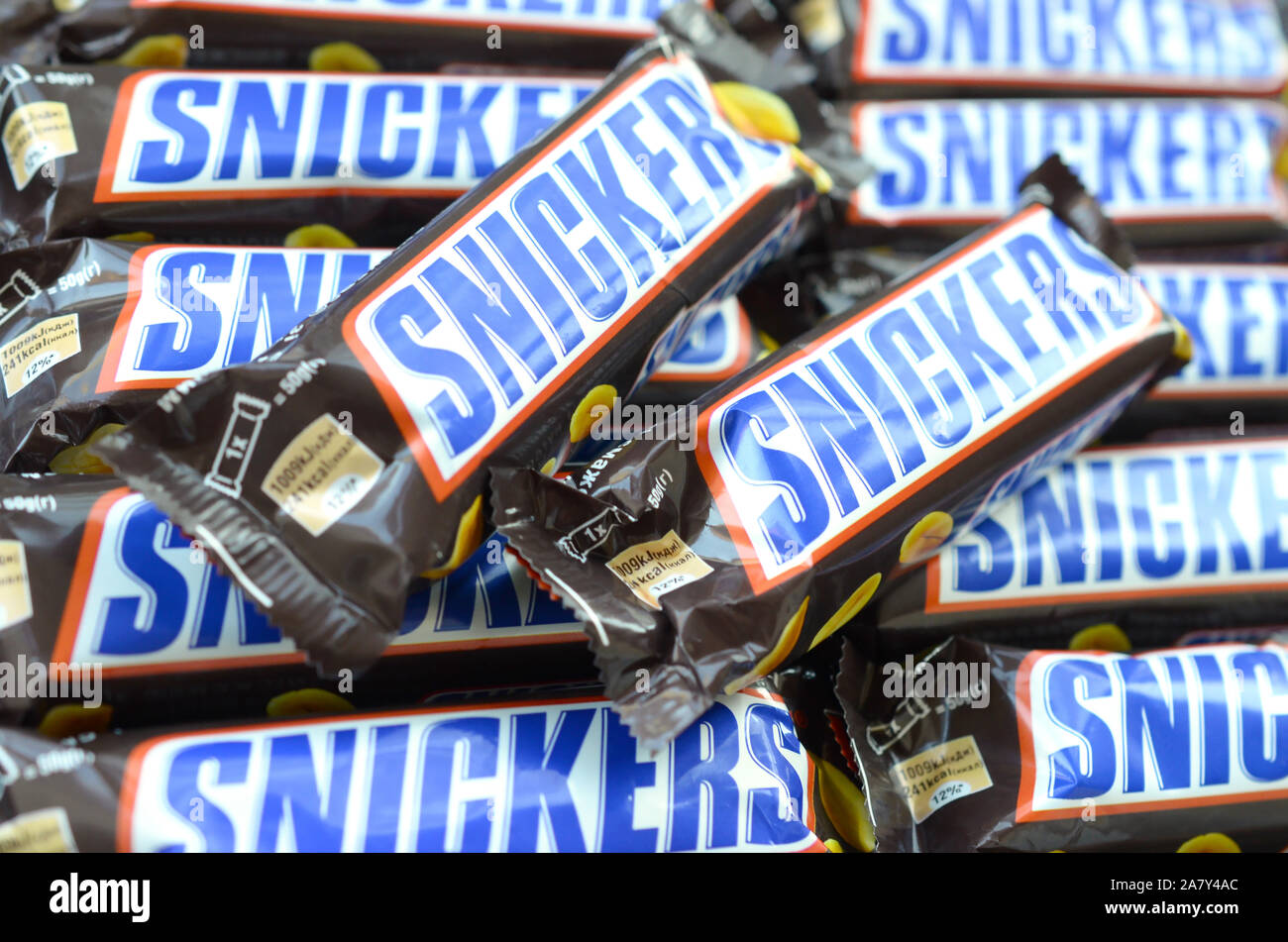 Mars produced chocolate bars hi-res stock photography and images - Alamy