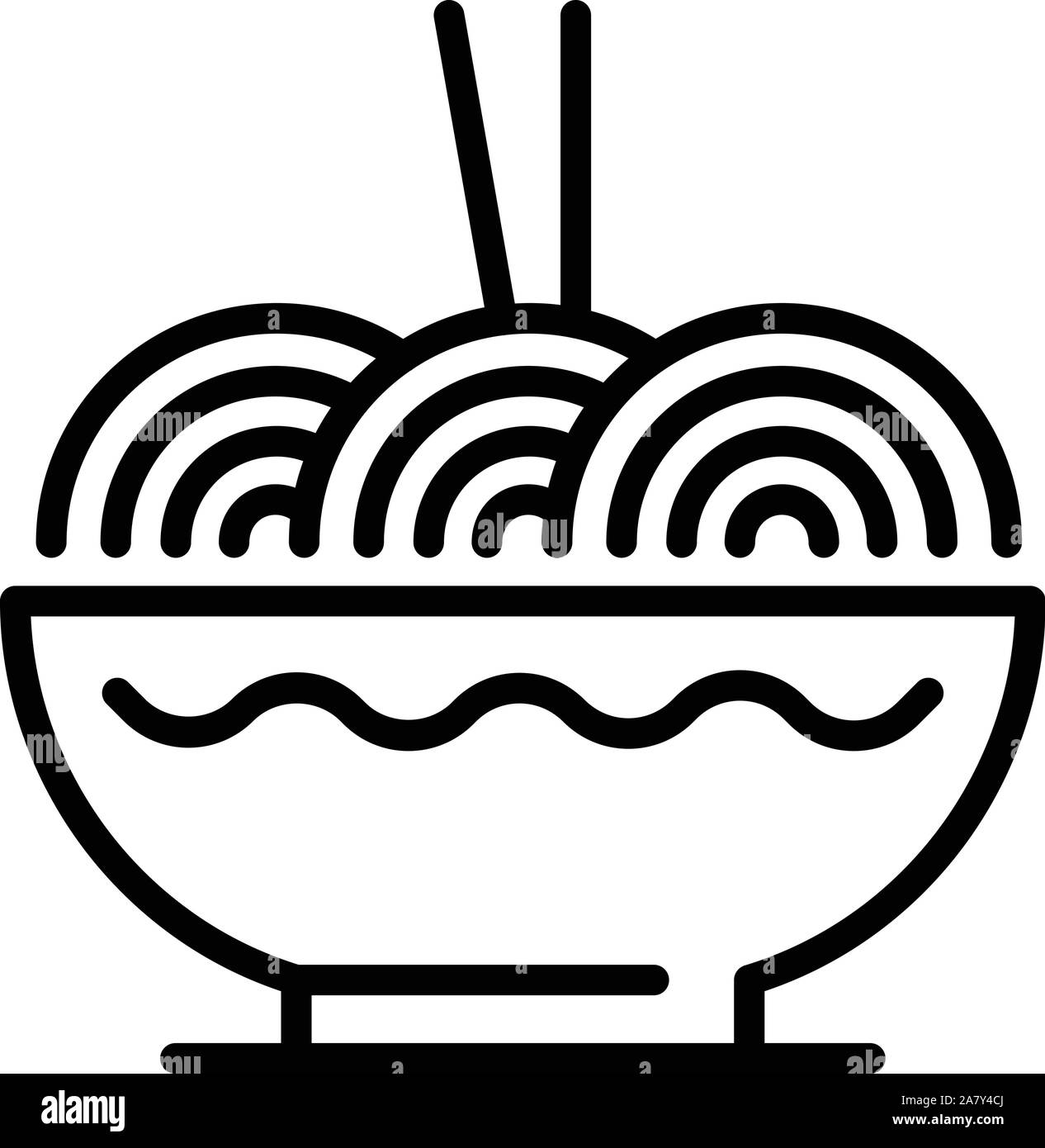 Japanese miso soup spoon Stock Vector Images - Alamy