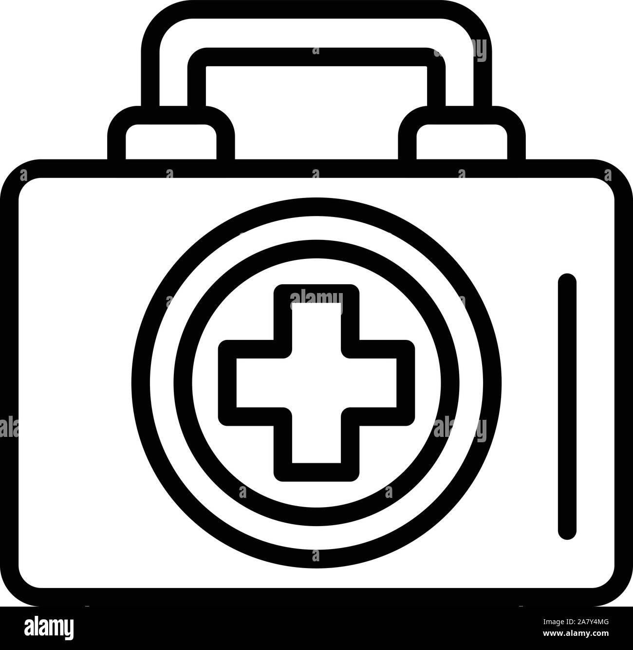 First aid kit icon, outline style Stock Vector Image & Art - Alamy