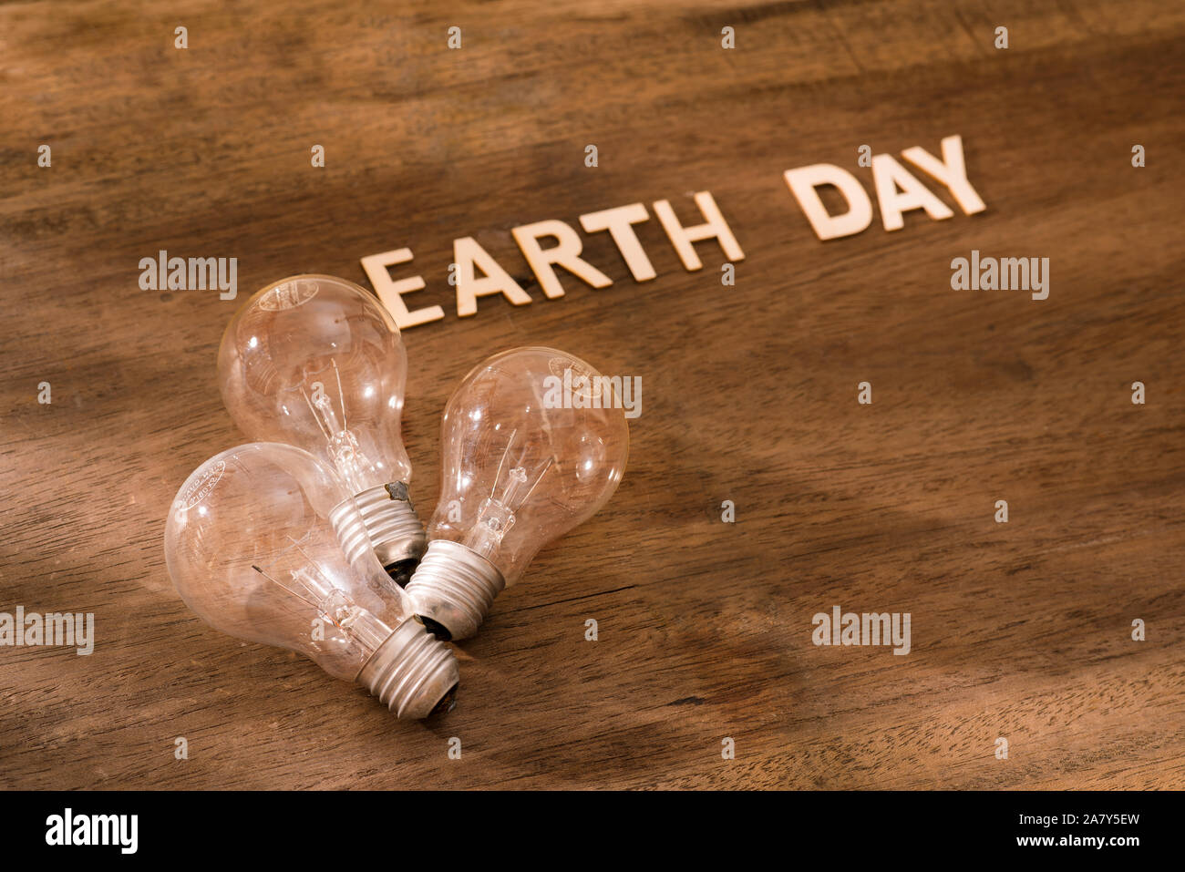 Eco friendly Earth day concept. Saving energy Stock Photo - Alamy