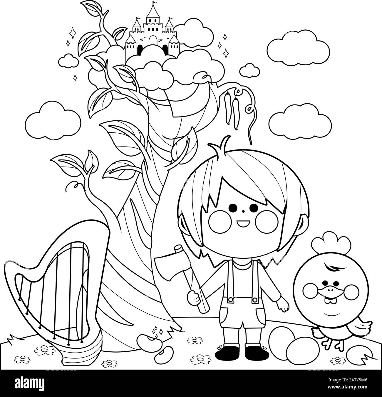 Magic book fairy tale Stock Vector Images - Alamy