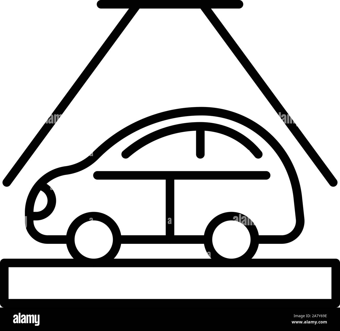 Art transport to exhibition Stock Vector Images - Alamy