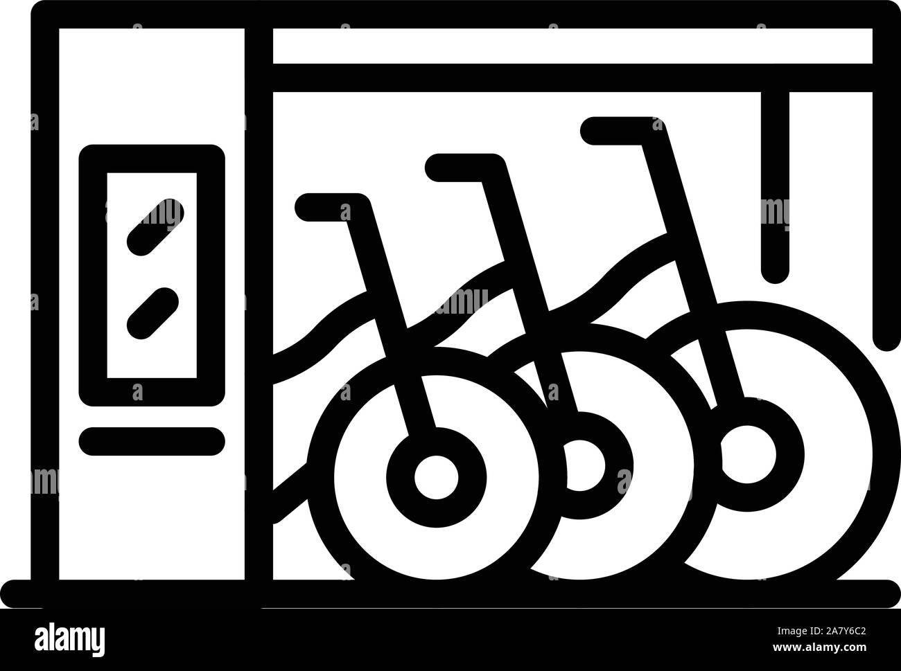 City bike hire Cut Out Stock Images & Pictures - Alamy