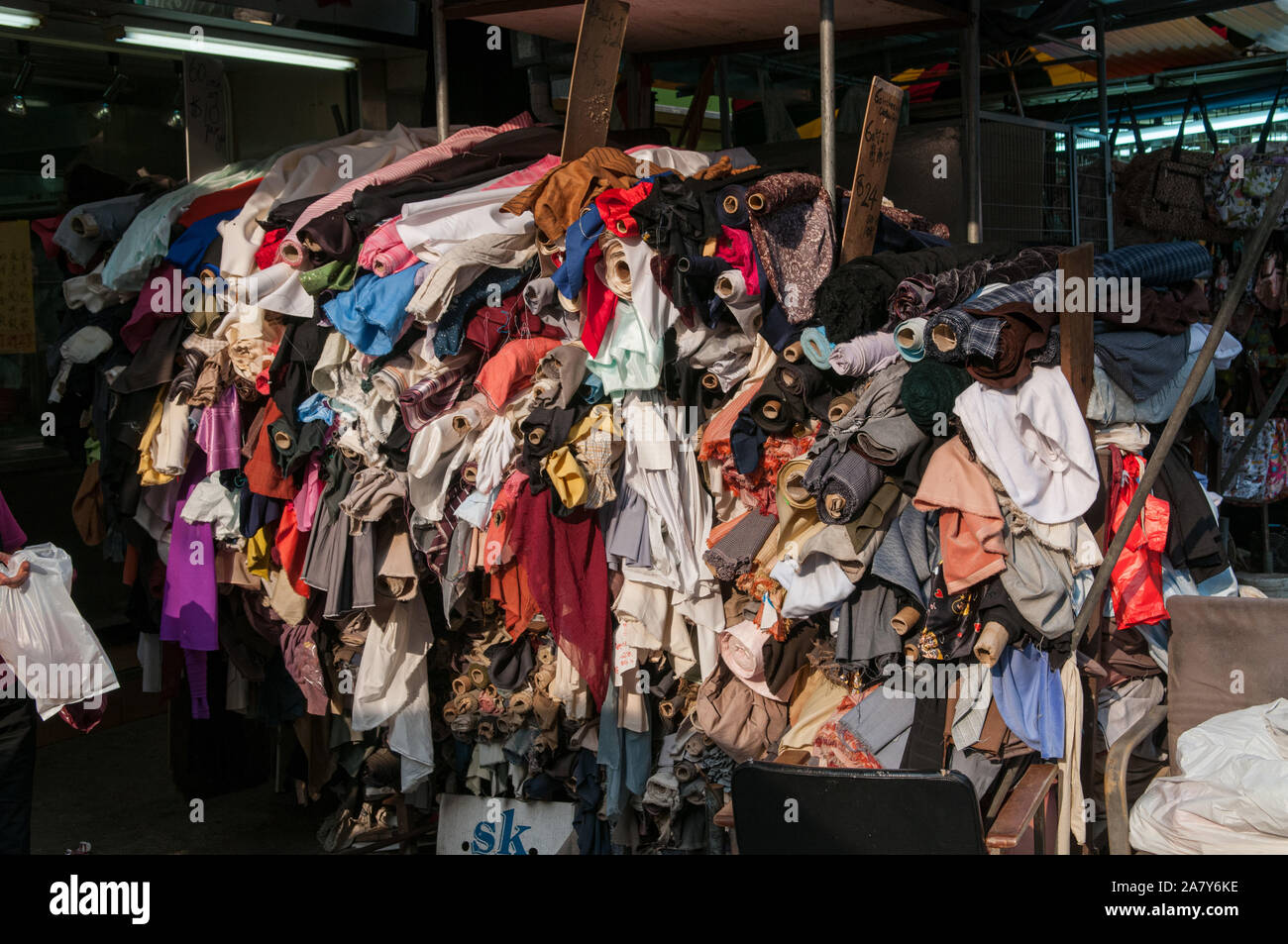 Pile Of Fabric High Resolution Stock Photography and Images - Alamy