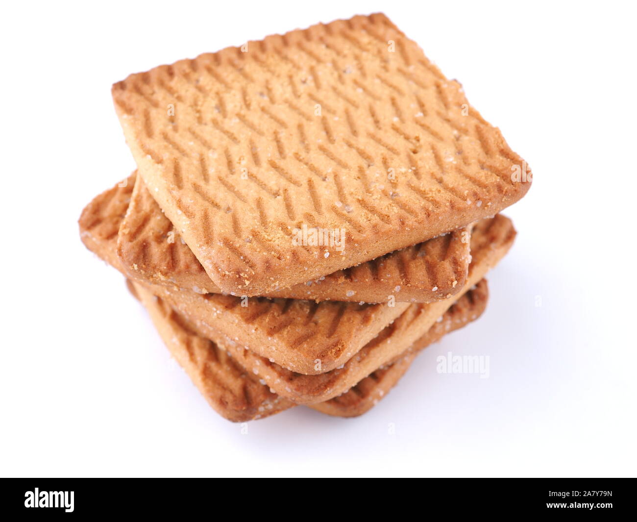 cookies on a white background Stock Photo - Alamy