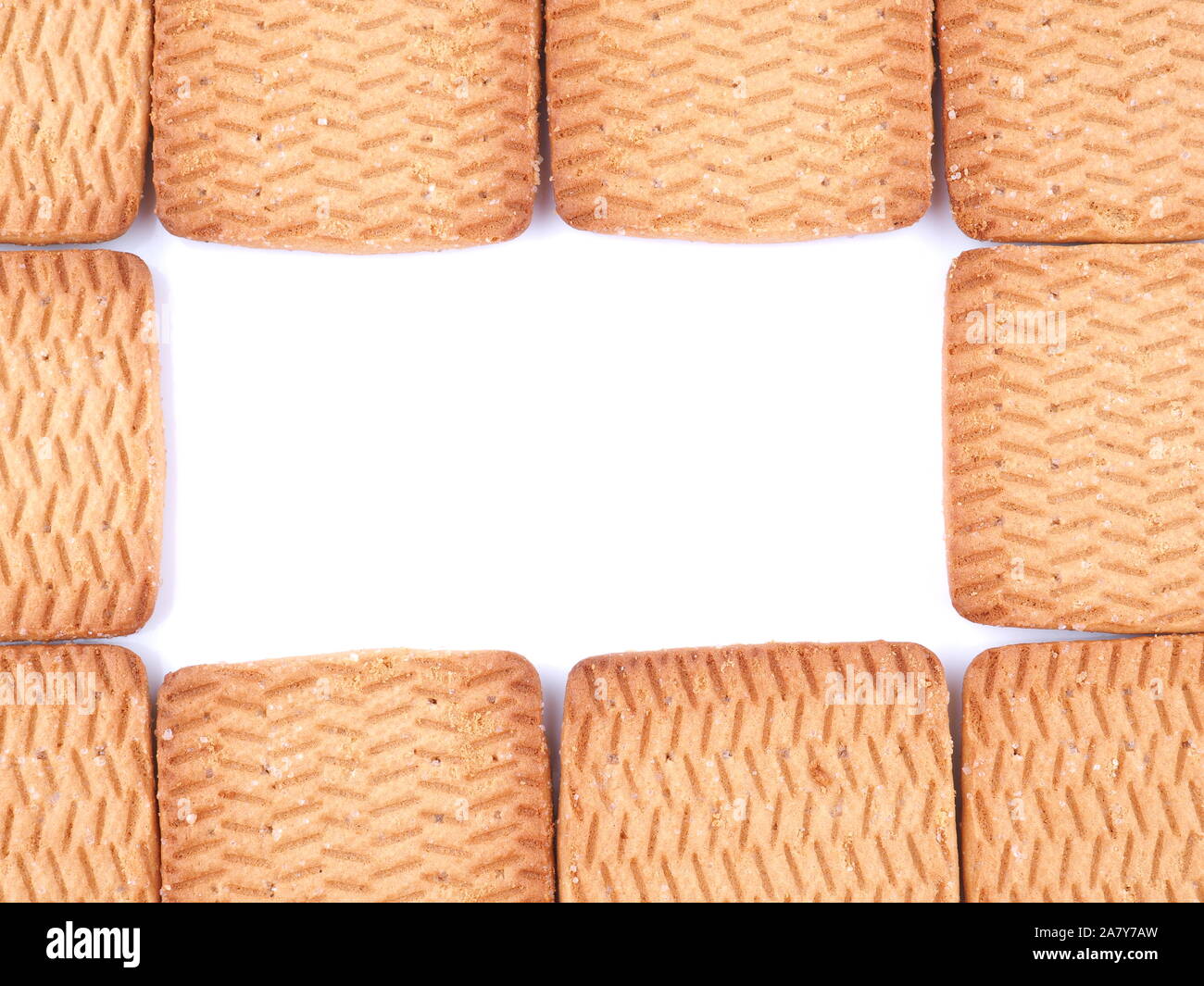 cookies on a white background Stock Photo - Alamy
