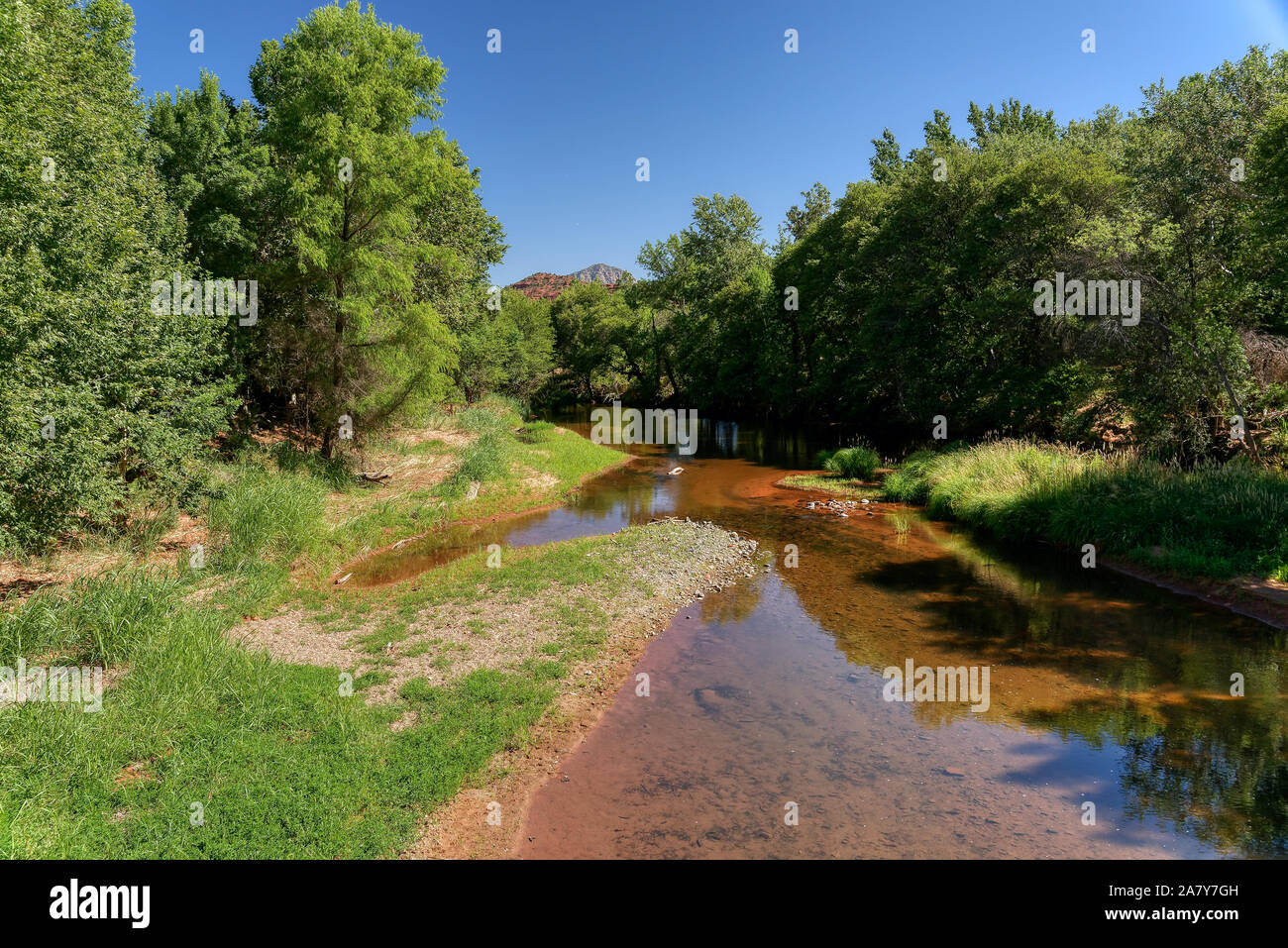 Scenery in Red Rock State Park, Arizona Stock Photo - Alamy